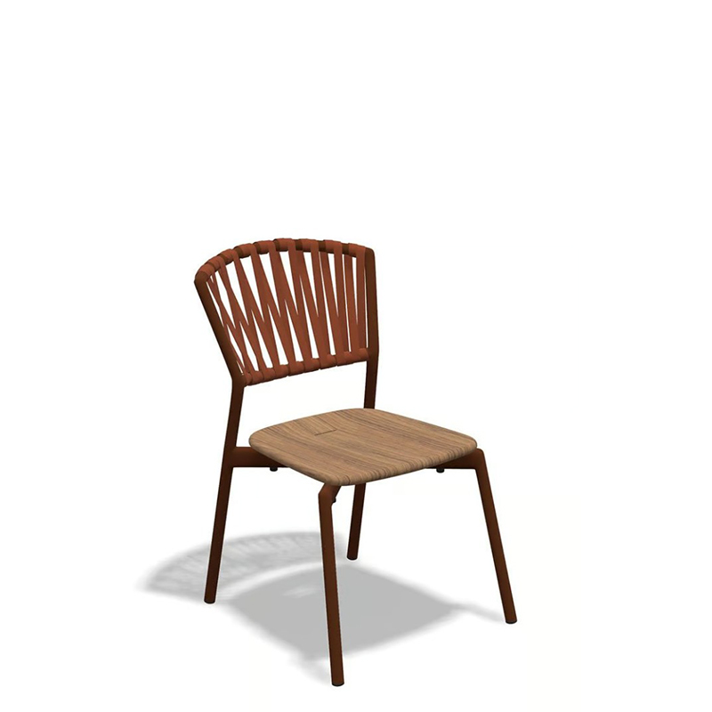 Roda - Sedia Piper 120 seduta teak schienale cinghie - LONGHO | Design ...