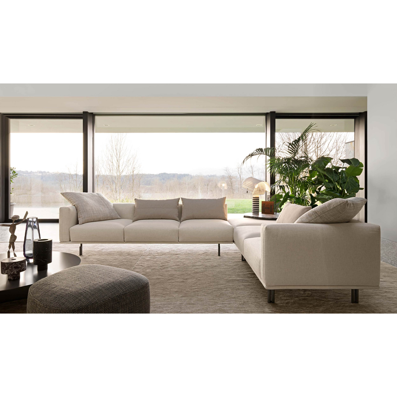 Flou – Divano componibile Binario - LONGHO | Design Concept Store
