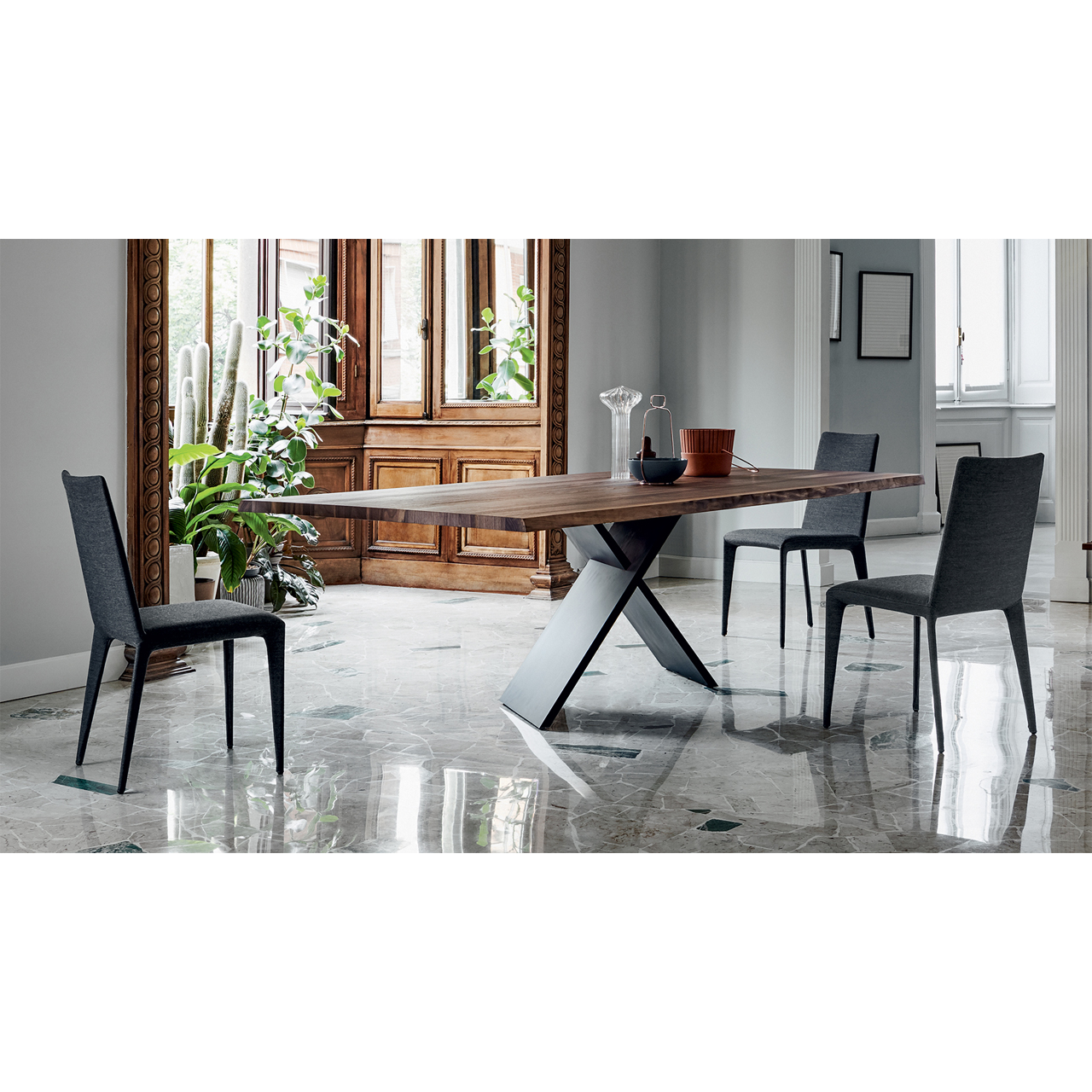 Bonaldo – Tavolo rettangolare Ax - LONGHO | Design Concept Store