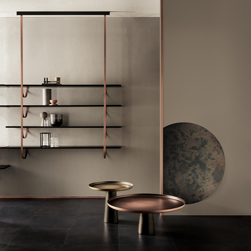 De Castelli - Libreria Talea composizione 185 Ebano e Rame DeLabrè ...