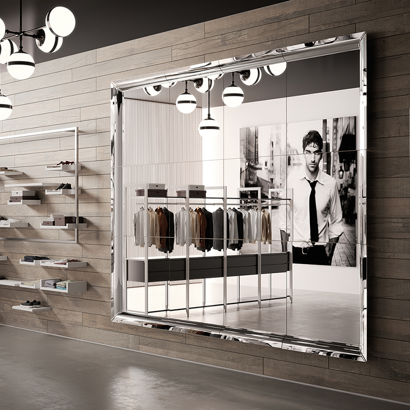 Fiam - Specchio Caadre 195x195 - LONGHO | Design Concept Store