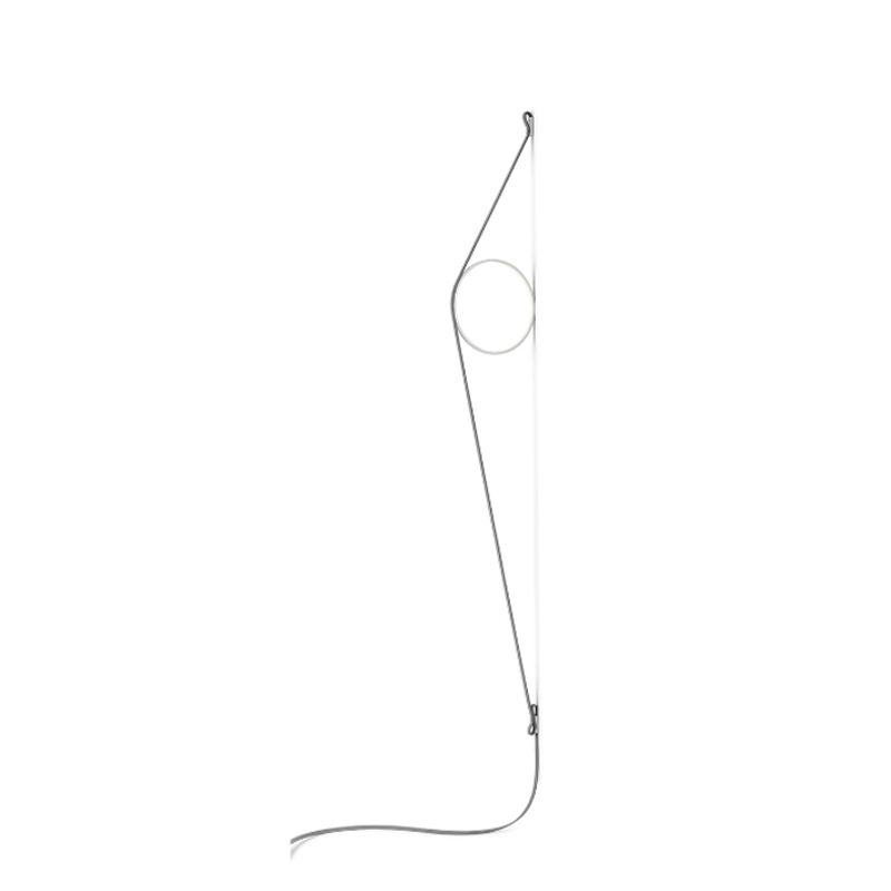 Flos - Lampada da parete Wirering grigio/bianco - LONGHO | Design Concept Store