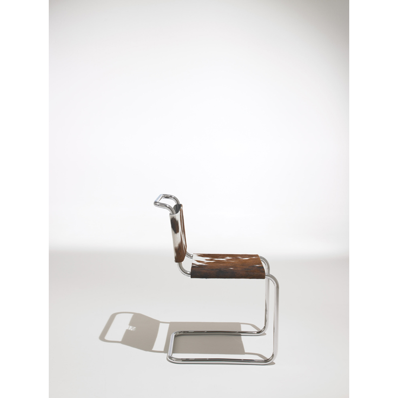 Knoll - Sedia Spoleto Pelle Cavallino Spinneybeck - LONGHO | Design ...