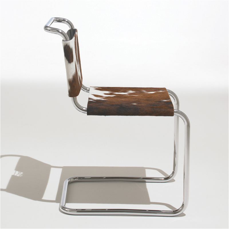 Knoll - Sedia Spoleto Pelle Cavallino Spinneybeck - LONGHO | Design ...