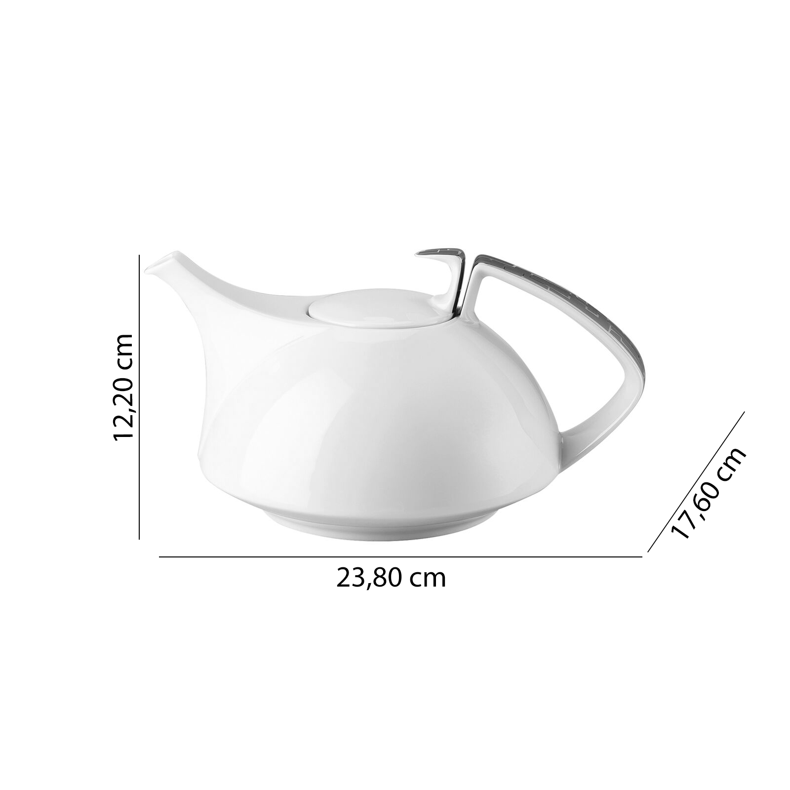 Rosenthal – Teiera Tac Skin Gold - LONGHO | Design Concept Store