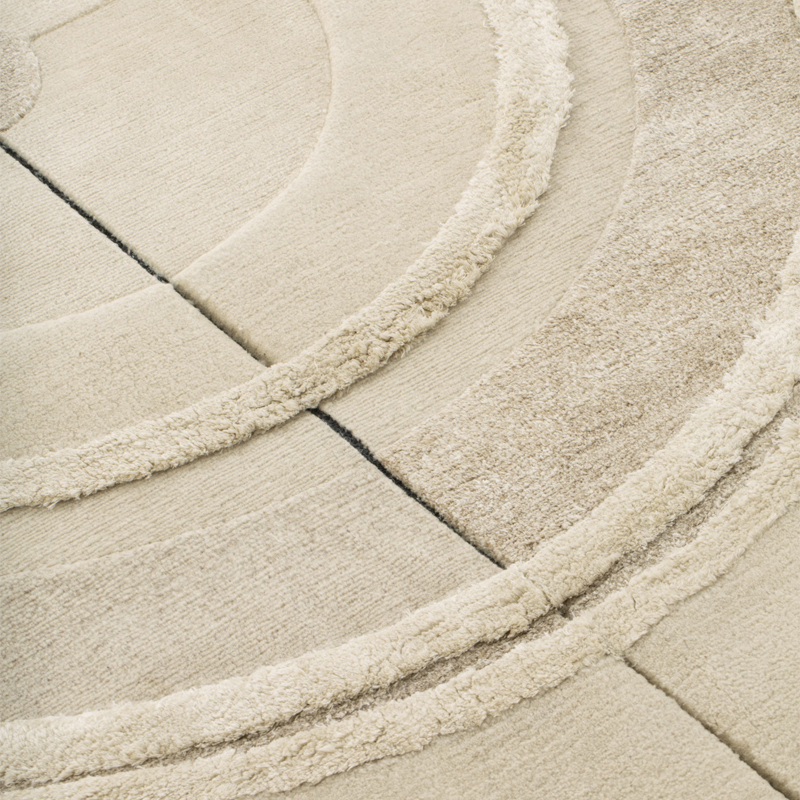 Cc tapis - Tappeto Bliss Ultimate Undyed - LONGHO | Design Concept Store