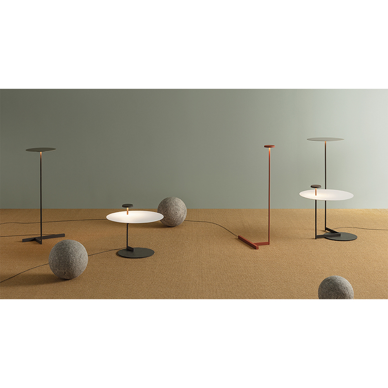 Vibia - Lampada da terra Flat 5957 verde - LONGHO | Design Concept Store