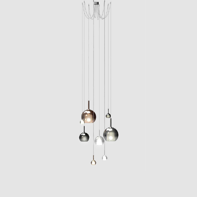 Penta light - Lampada a sospensione Glo Big Cluster 3A - LONGHO | Design Concept Store