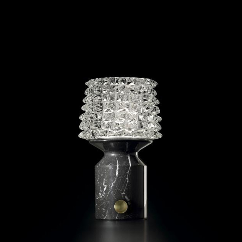 Barovier&Toso - Lampada da tavolo Camparino nero - LONGHO | Design Concept Store