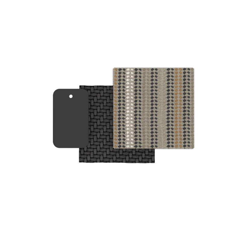 Talenti - Divano Leaf 2 Posti Graphite inkas pattern - LONGHO | Design ...