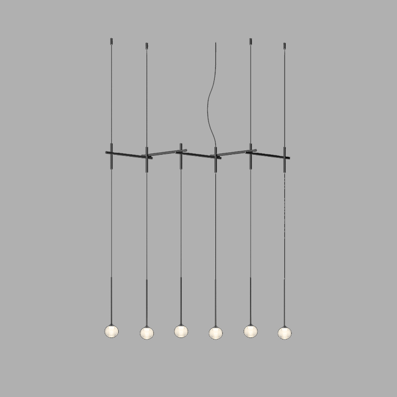 Vibia - Lampada a sospensione Algorithm 0830 nero - LONGHO | Design ...