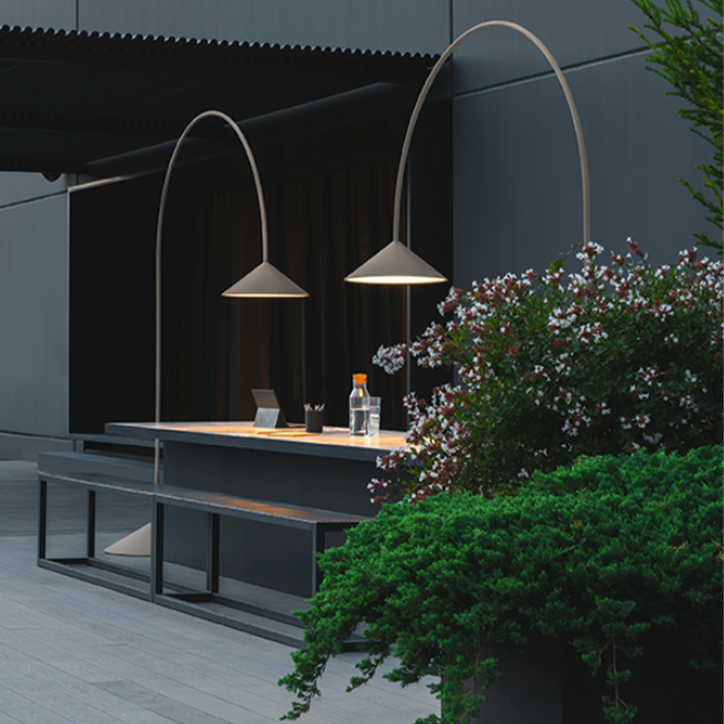 Vibia - Lampada da terra Out outdoor 4270 verde con pulsante - LONGHO ... Vibia - Lampada da terra Out outdoor 4270 verde con pulsante - LONGHO ...