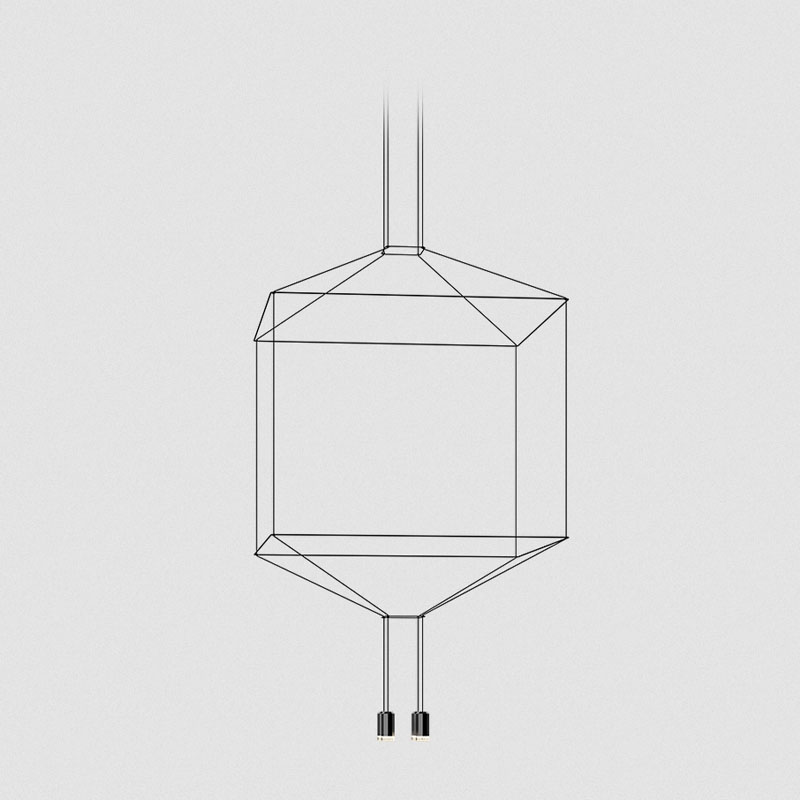 Vibia - Lampada a sospensione Wireflow 0309 2700K - LONGHO | Design Concept Store