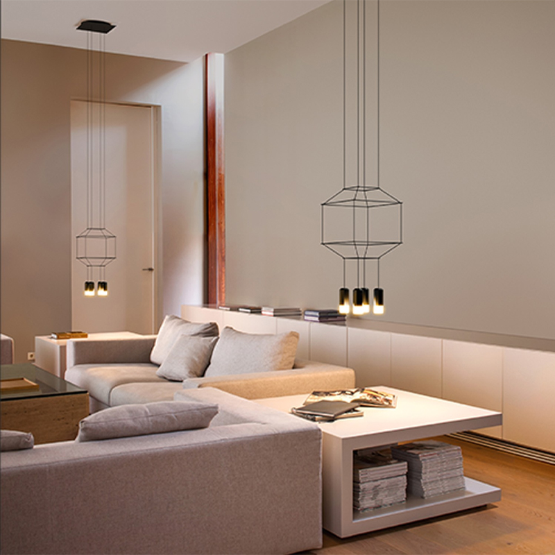 Vibia - Lampada a sospensione Wireflow 0299 Dali - LONGHO | Design ...