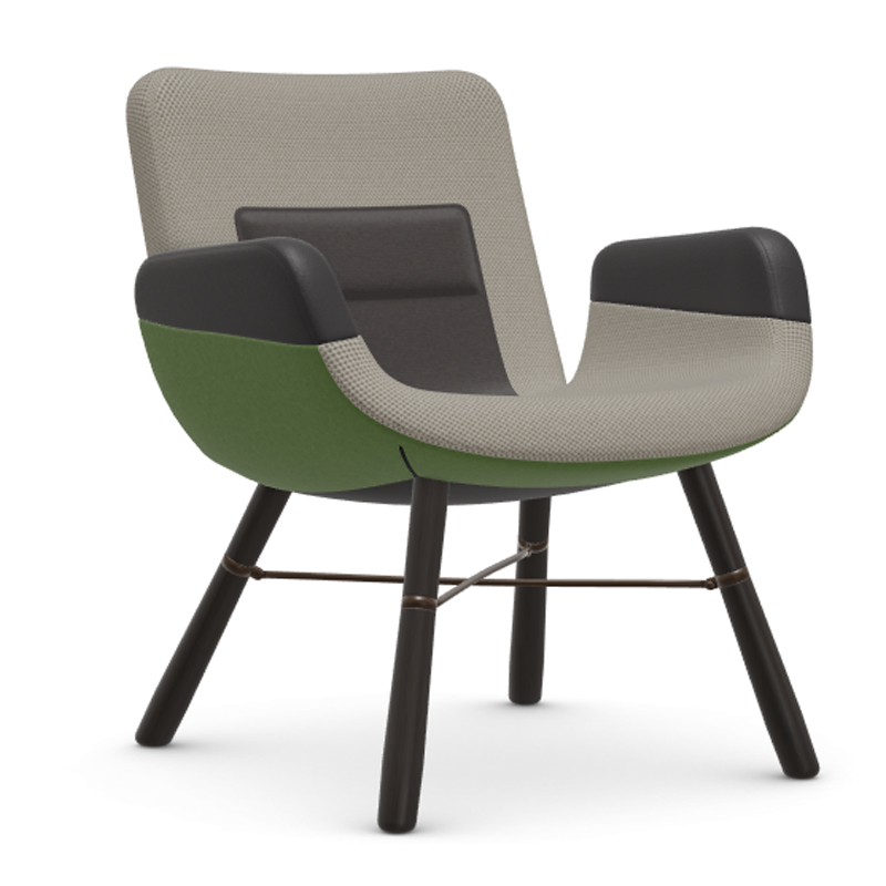 Vitra - Poltrona East River Chair verde - LONGHO | Design Concept Store