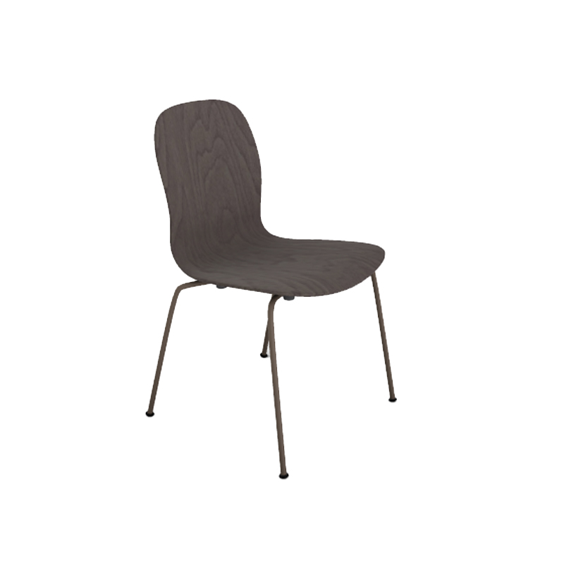 Cappellini - Sedia Tate Color fango 4 gambe - LONGHO | Design Concept Store