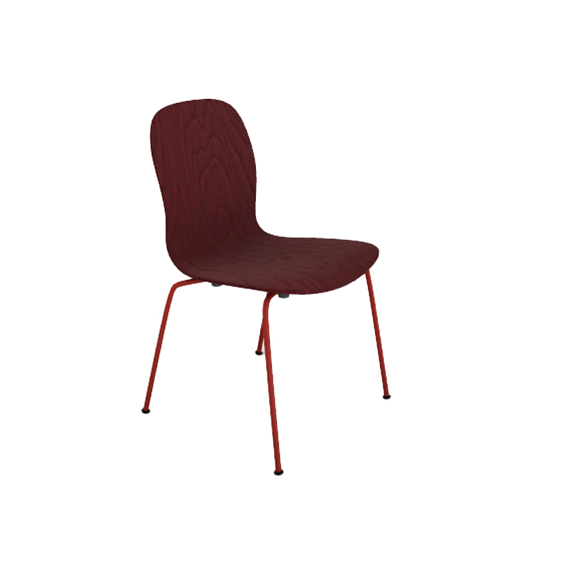 Cappellini - Sedia Tate Color mattone 4 gambe - LONGHO | Design Concept ...