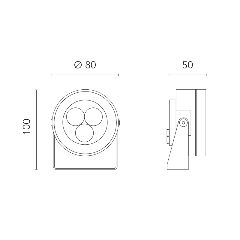 Flos - Faretto Aqua Aimer 3 acciaio inox lucido 3000K - LONGHO | Design ...