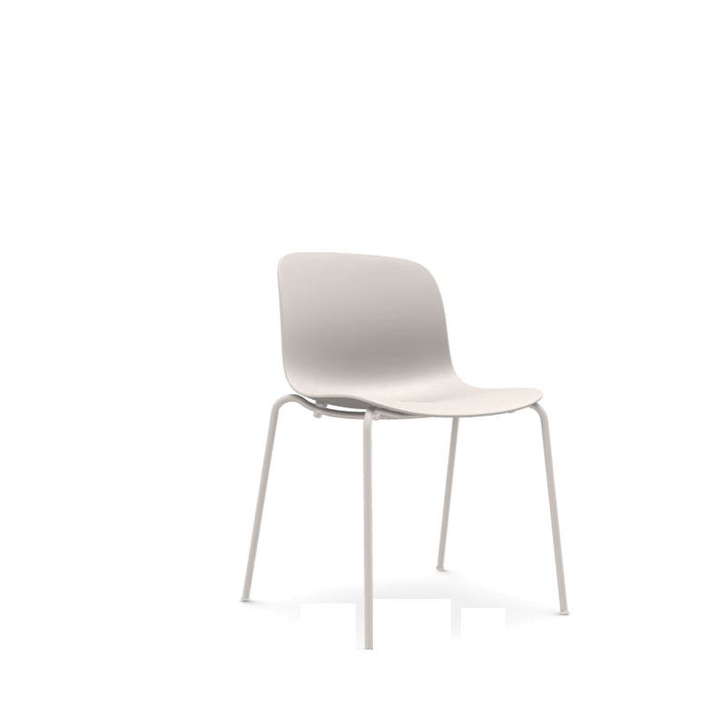 Magis - Sedia Troy 4 legs struttura bianca seduta bianco - LONGHO ...