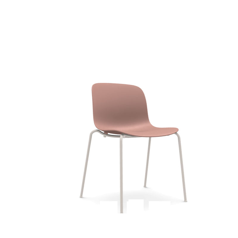 Magis - Sedia Troy 4 legs struttura bianca seduta rosa - LONGHO ...