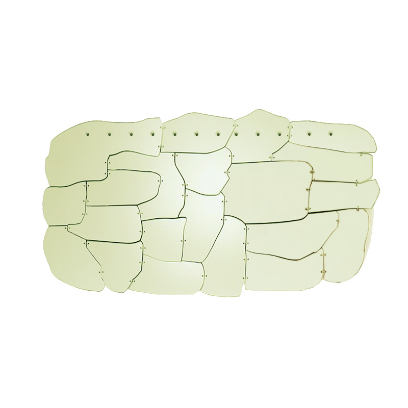 edra – Specchiera da parete Miraggio Gold orizzontale - LONGHO | Design ...