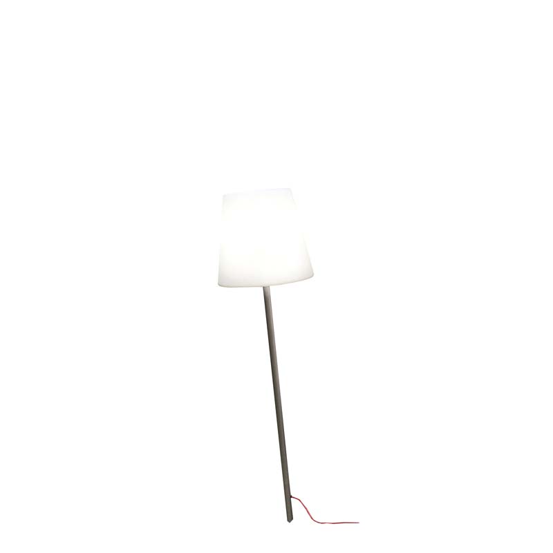 Slide - Lampada da terra Ali Baba H185 LED argento - LONGHO | Design ...