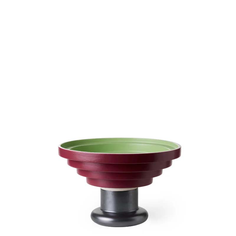 Bitossi Ceramiche - Alzata H25 verde - LONGHO | Design Concept Store