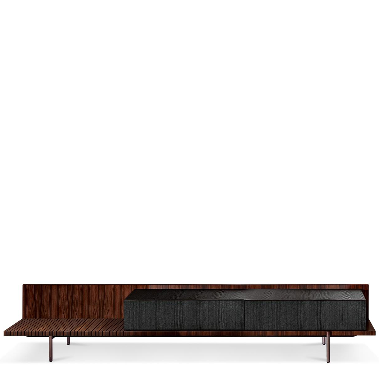 Minotti - Contenitore living Tv Superquadra - LONGHO | Design Concept Store