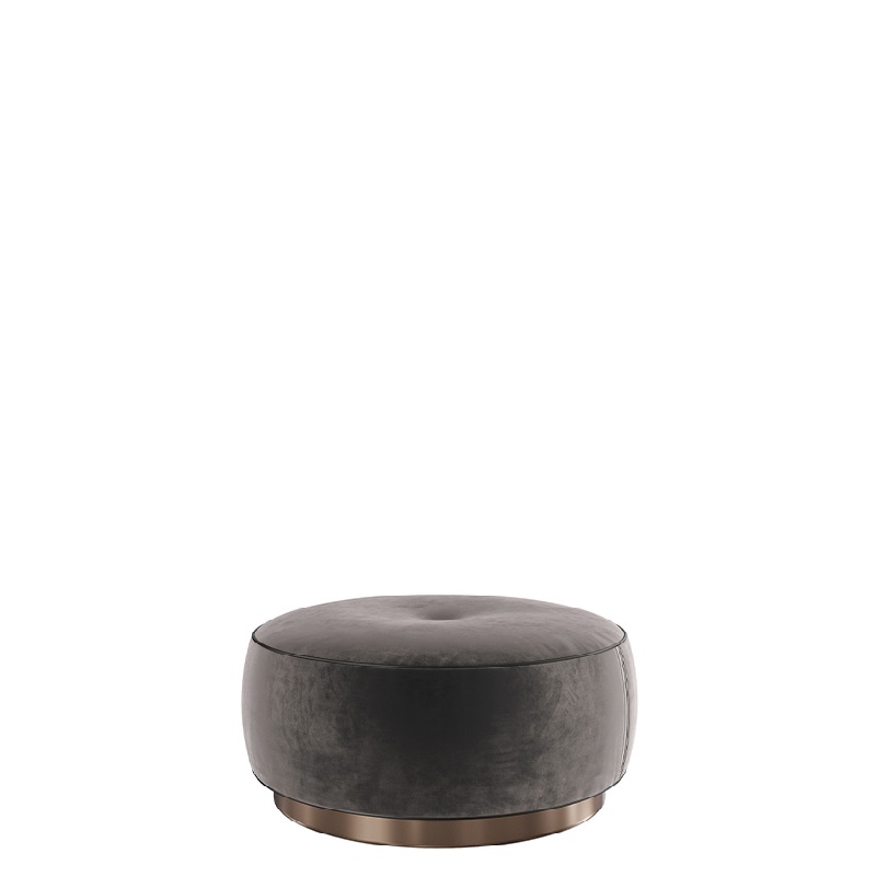 Minotti - Pouf rotondo Torii Bold d77 - LONGHO | Design Concept Store