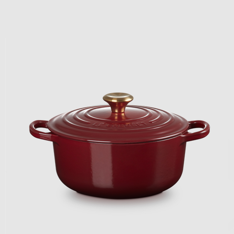 Le Creuset - Casseruola Cocotte Rotonda Evolution d20 Garnet - LONGHO ...
