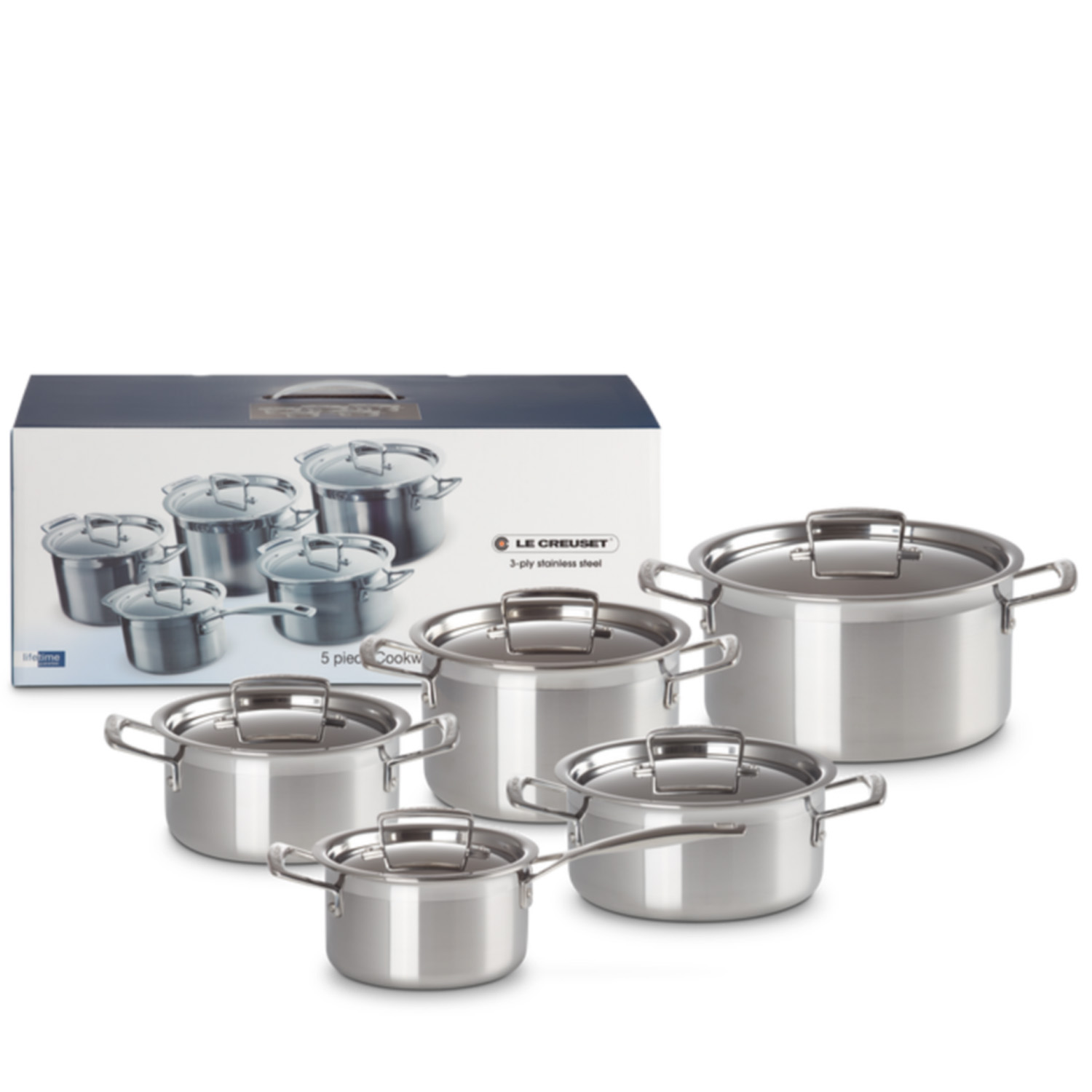 Le Creuset - Set 5 pz. pentole - LONGHO | Design Concept Store