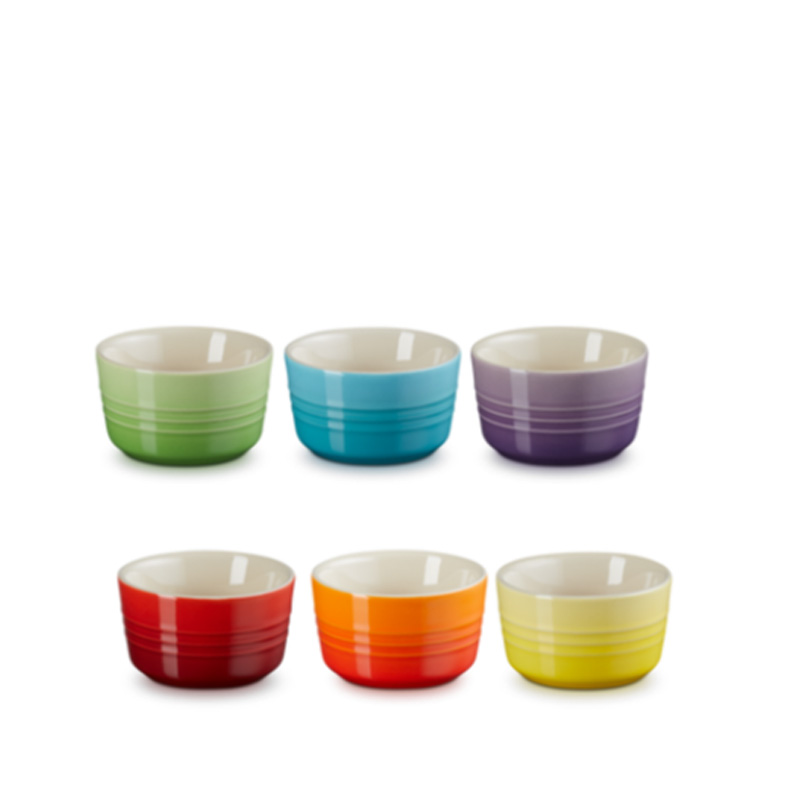 Le Creuset - Set 6 Mini Ramequin 100 ml - LONGHO | Design Concept Store