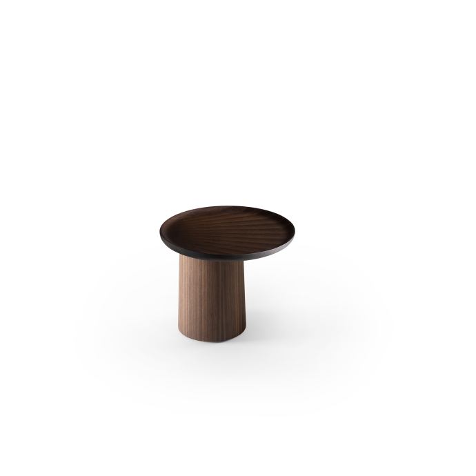 Molteni - Tavolino Louisa d.60 eucalipto - LONGHO | Design Concept Store